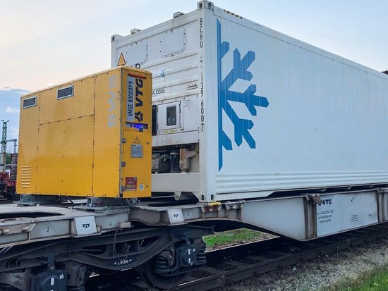 VTG: Electrified wagon: temperature-controlled rail transportation