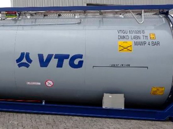 VTG: SWAP tank container (31,000 liter)